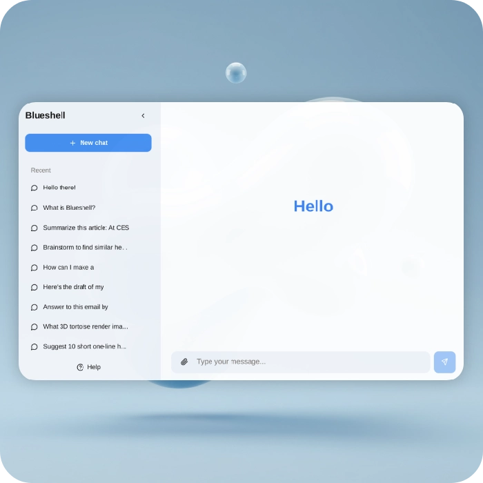 Blueshell AI - Privacy-First AI Assistant